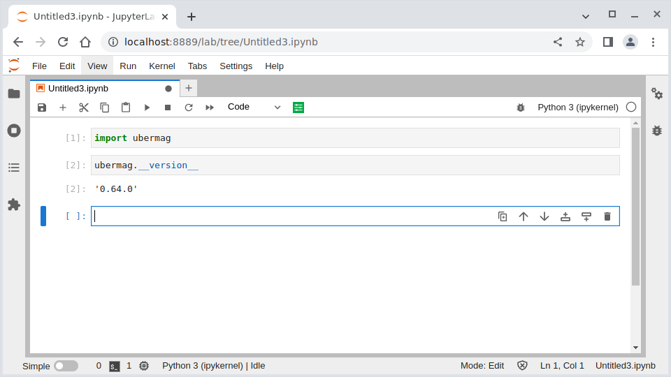 Jupyter Lab Ubermag Documentation